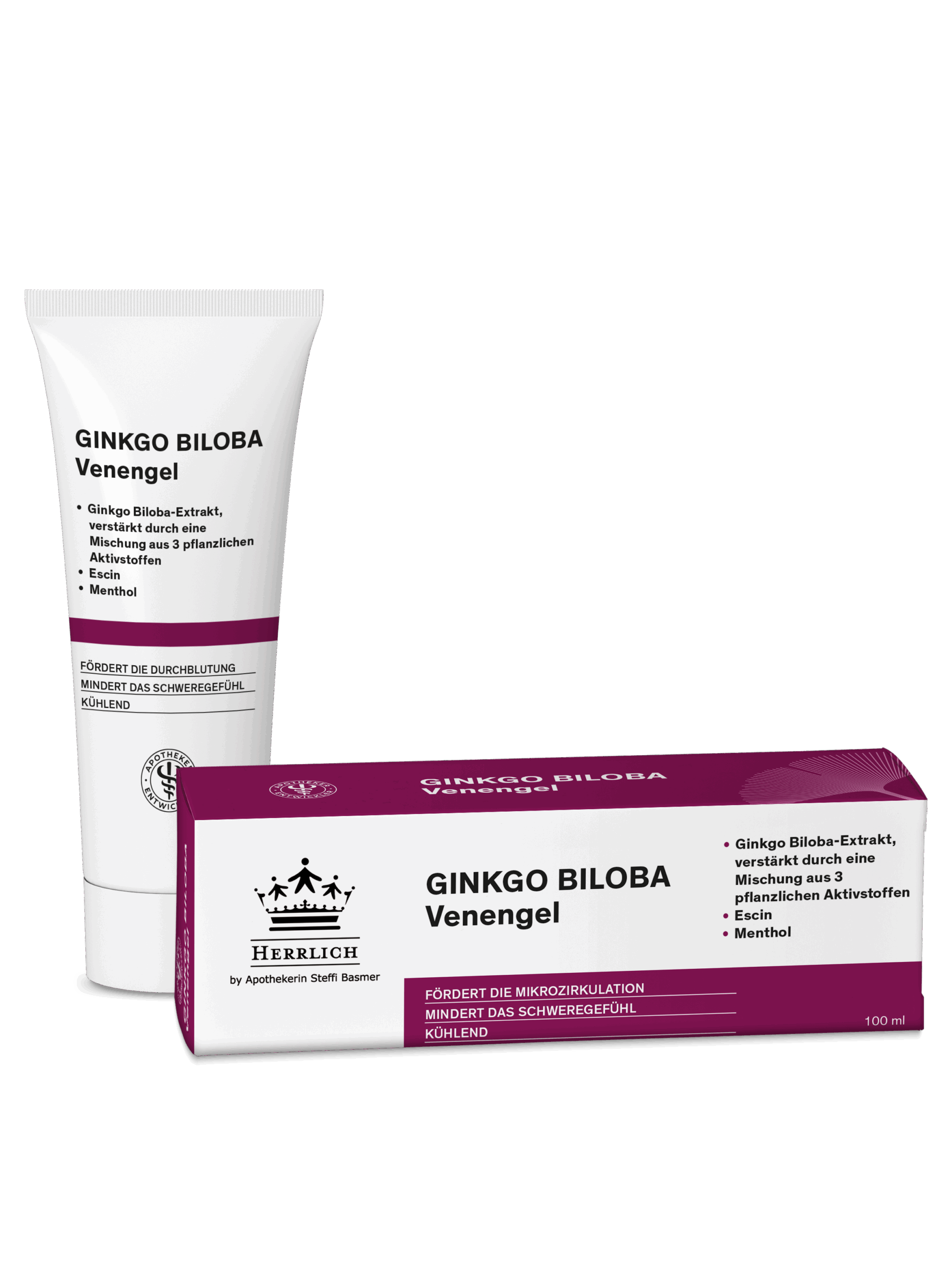 GINKGO BILOBA Venengel - Herrlich Shop